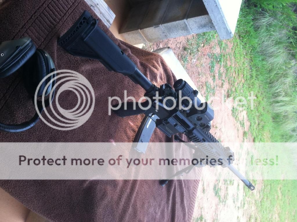 11 AUG 14 Range time with MR556A1 and little cousin 416D .22LR | HKPRO Forums
