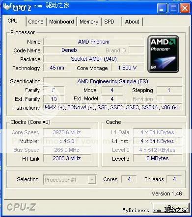 AMD Deneb Overclocking Results | OCAU Forums