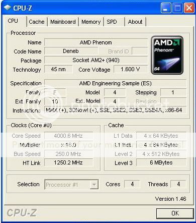 AMD Deneb Overclocking Results | OCAU Forums