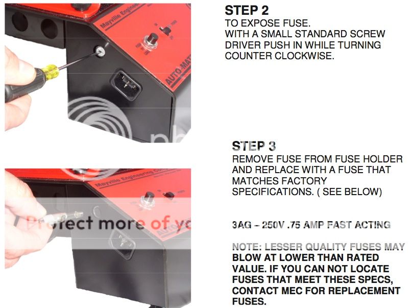 Mec 9000E automate blowing fuses | Shotgun Forum