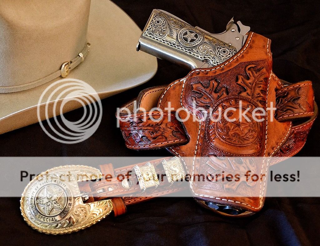 Texas Ranger BBQ belt by Durango Saddle | 1911Forum